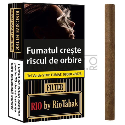 Tigari de foi cu filtru | Trabuc.ro