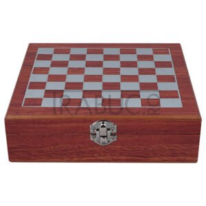 Set sah cu plosca alcool DM9 | Trabuc.ro