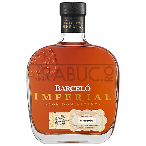 Set Rom Ron Barcelo Imperial 0.7L (2 pahare) | Trabuc.ro